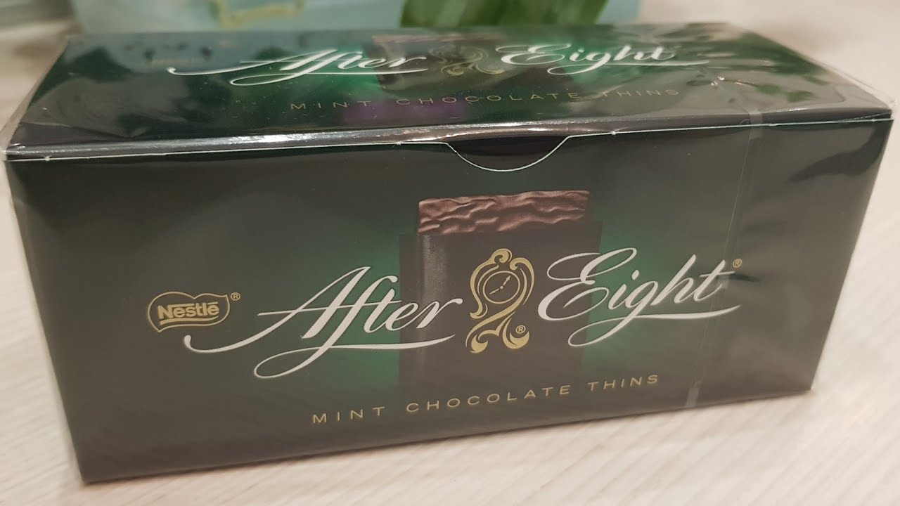 After Eight Mint Chocolate Thins Nestlé Opening - YouTube