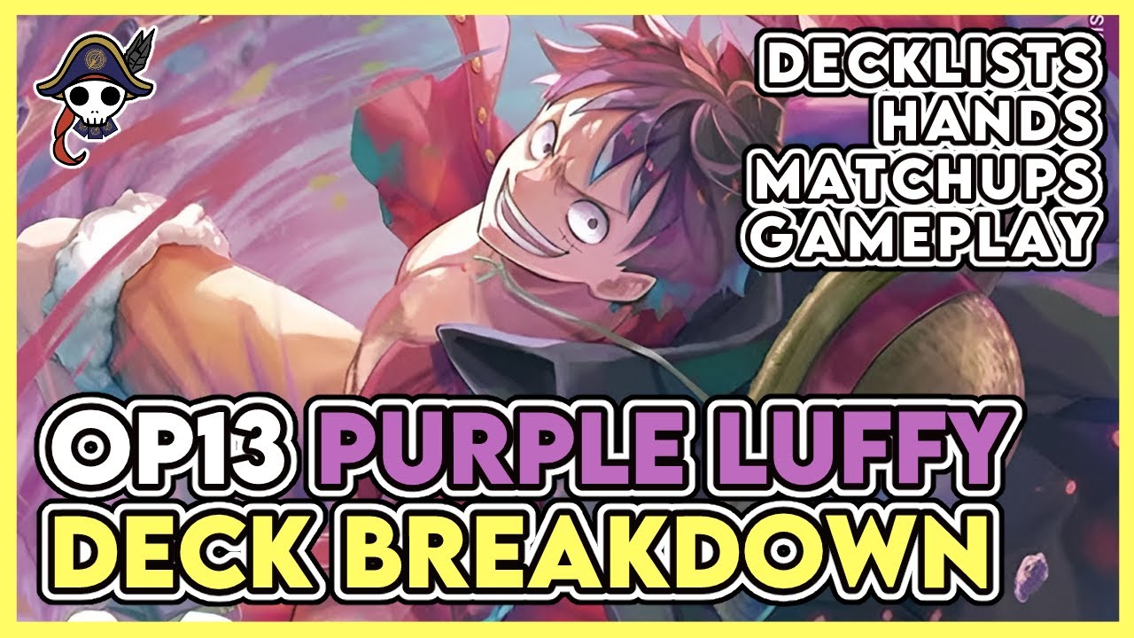 [OP13] Purple Luffy Deck Breakdown - The Imu Slayer - YouTube