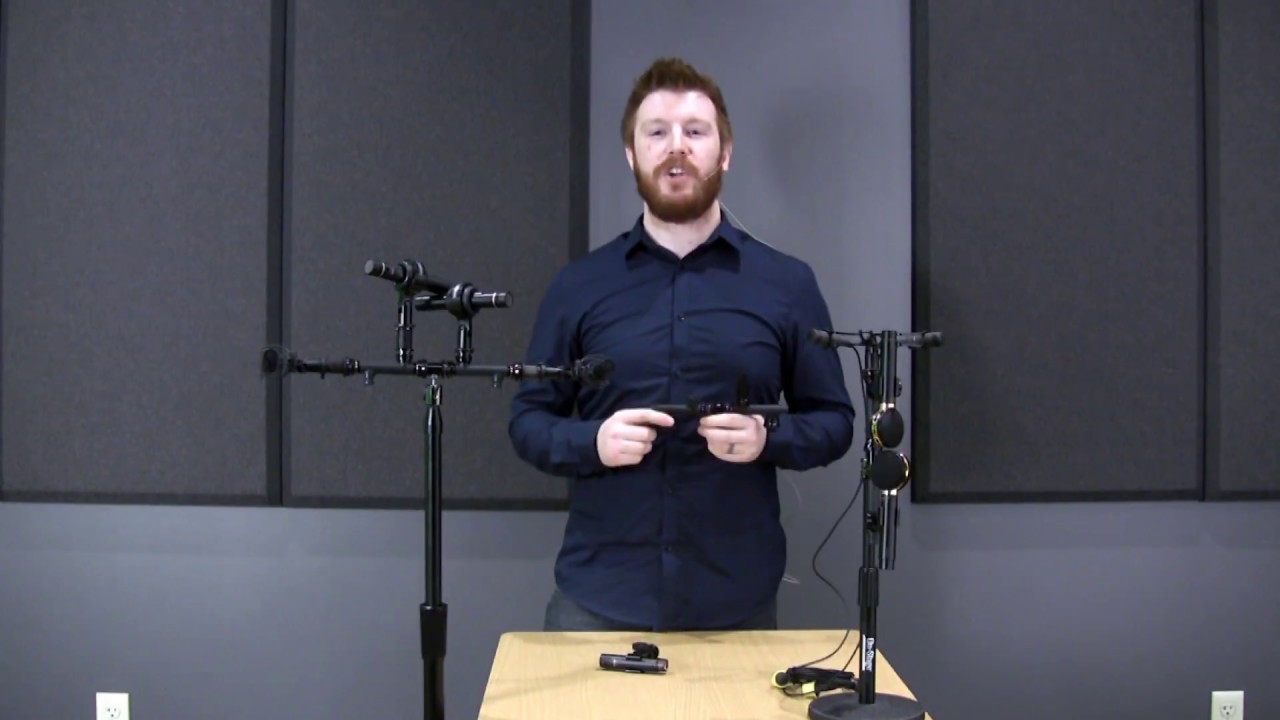 MY800 Quick Release Mic Stereo Bar - YouTube