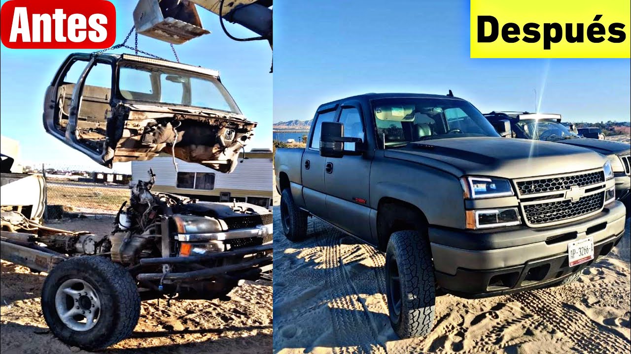 Compro esta Chevrolet Silverado para Transformarla por completo sin ...