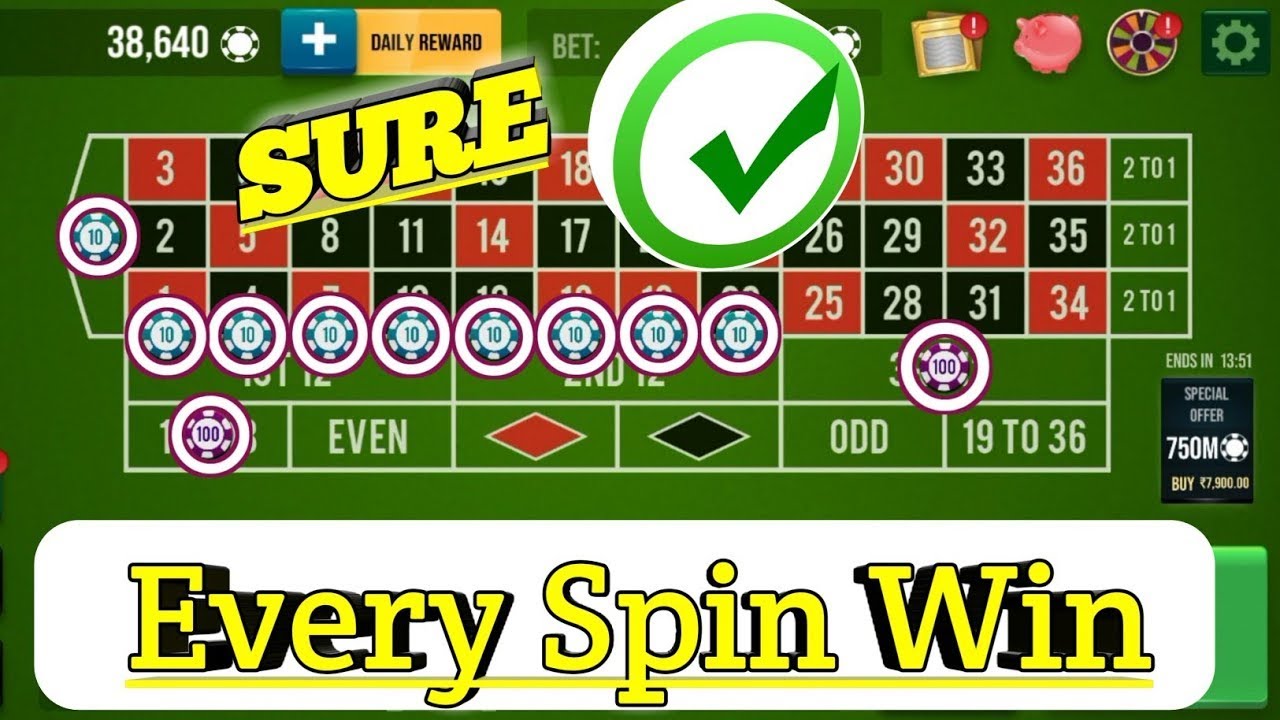 Roulette Secret 100% winning Strategy All Number Covered - YouTube