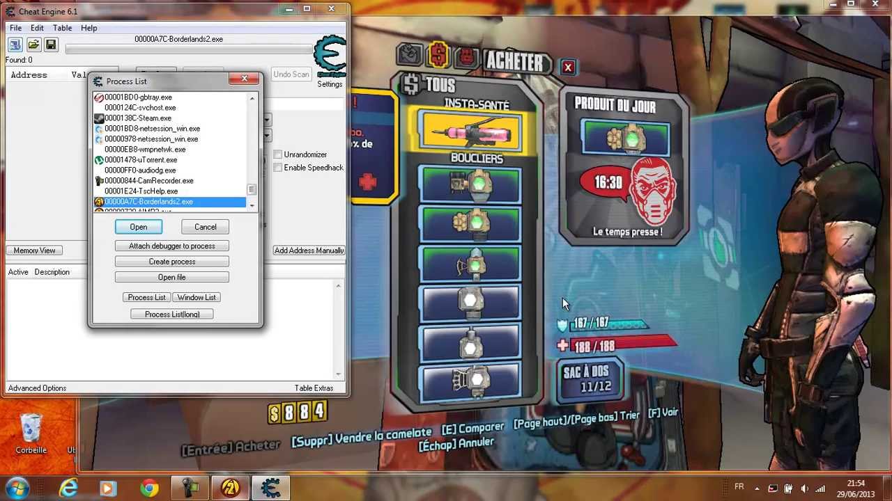 TuTo Cheat Borderlands 2 [PC] (Tirer sans recharge et Gold) - YouTube