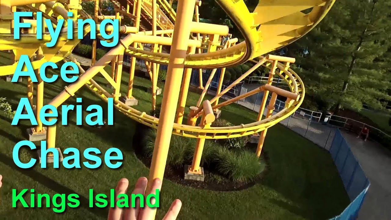 2018 Flying Ace Aerial Chase Suspended Family Roller Coaster Front Seat ...