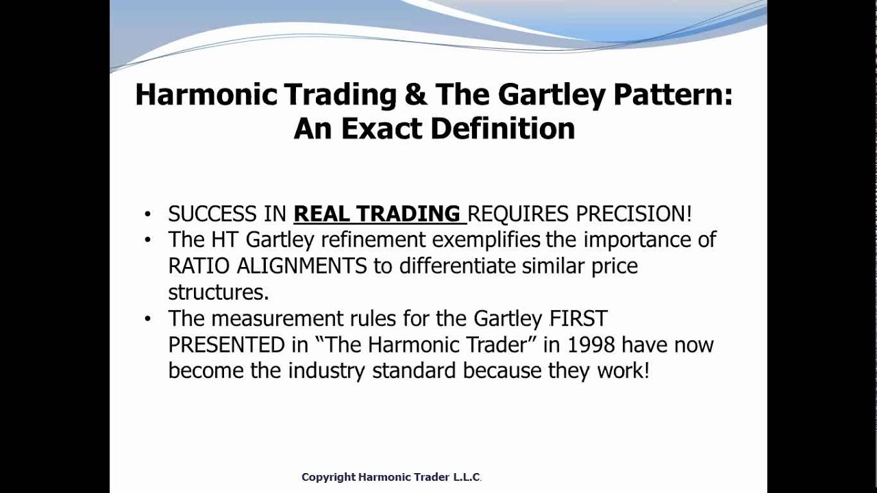 The Gartley Pattern - YouTube