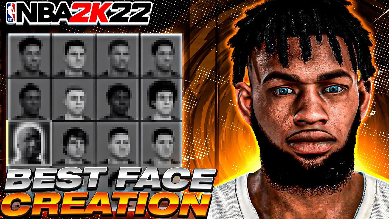 BEST DRIPPY FACE CREATION TUTORIAL IN NBA 2K22! BEST COMP FACE CREATION ...
