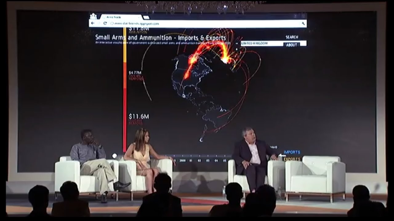A new way to visualize the global arms trade