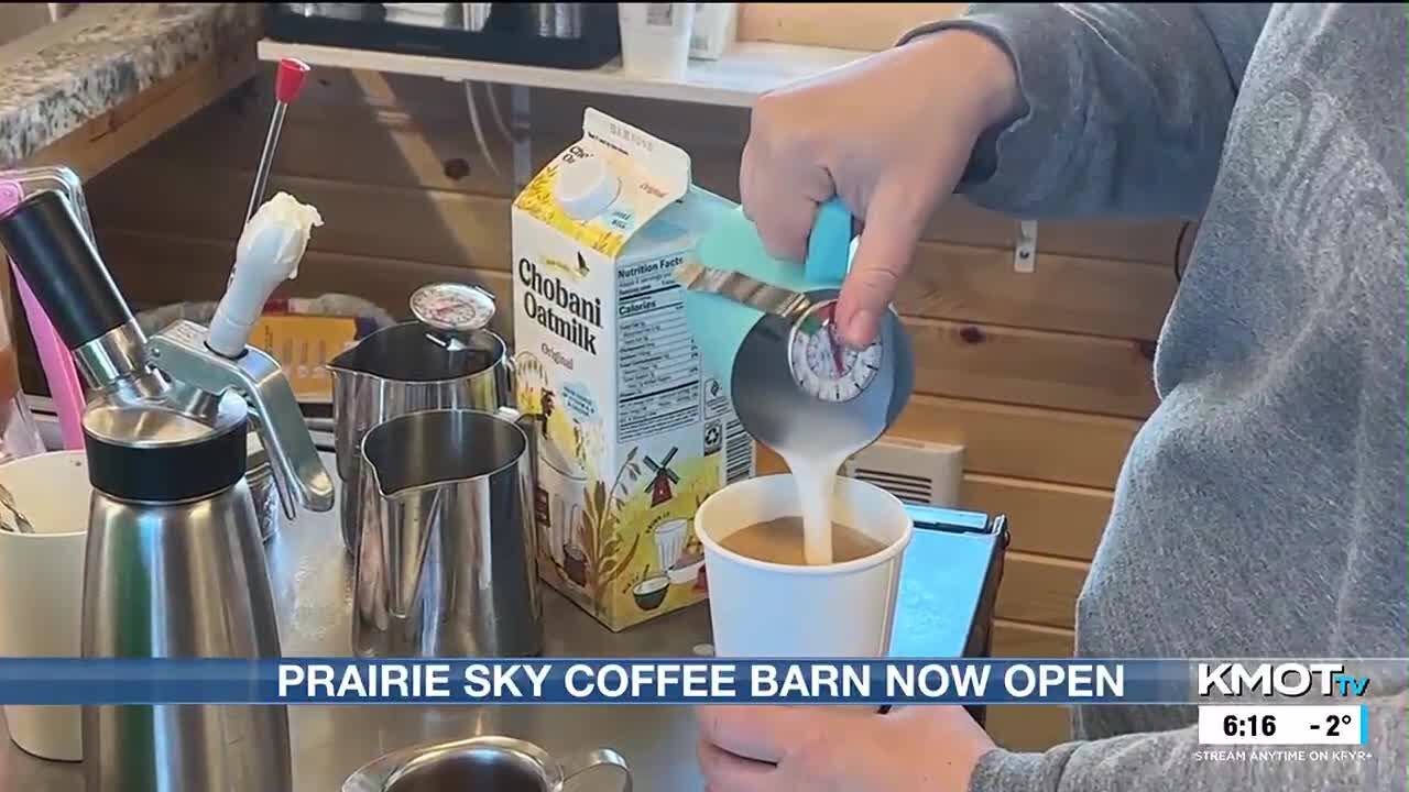 ‘Prairie Sky Coffee Barn’ opens Thursday - YouTube