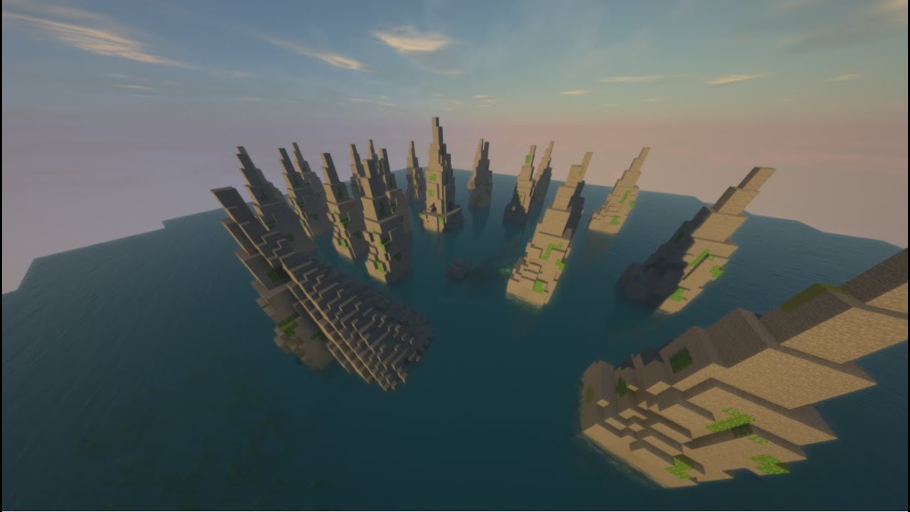 Sea Pillars |-| Building AR in Minecraft - YouTube