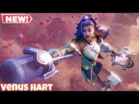 Fortnite Venus Hart Skin Gameplay (Venus Hart Bundle) - YouTube