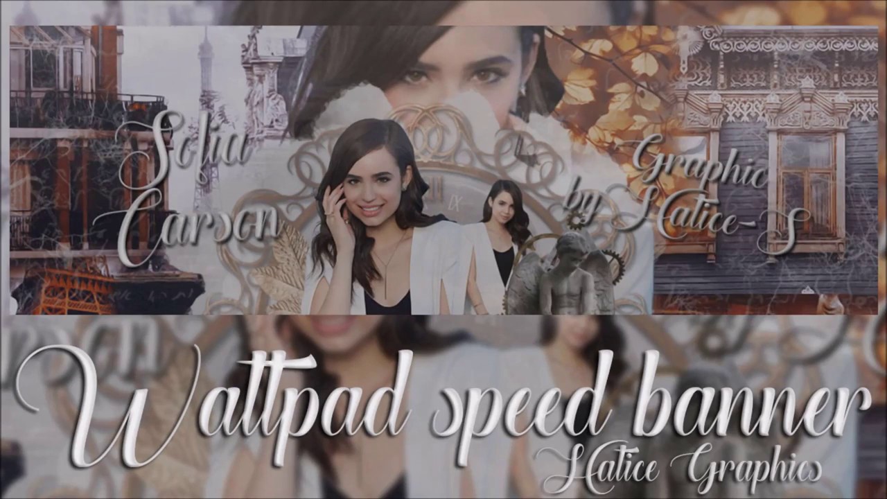 Wattpad Speed Banner//Tutorial N°1 - YouTube