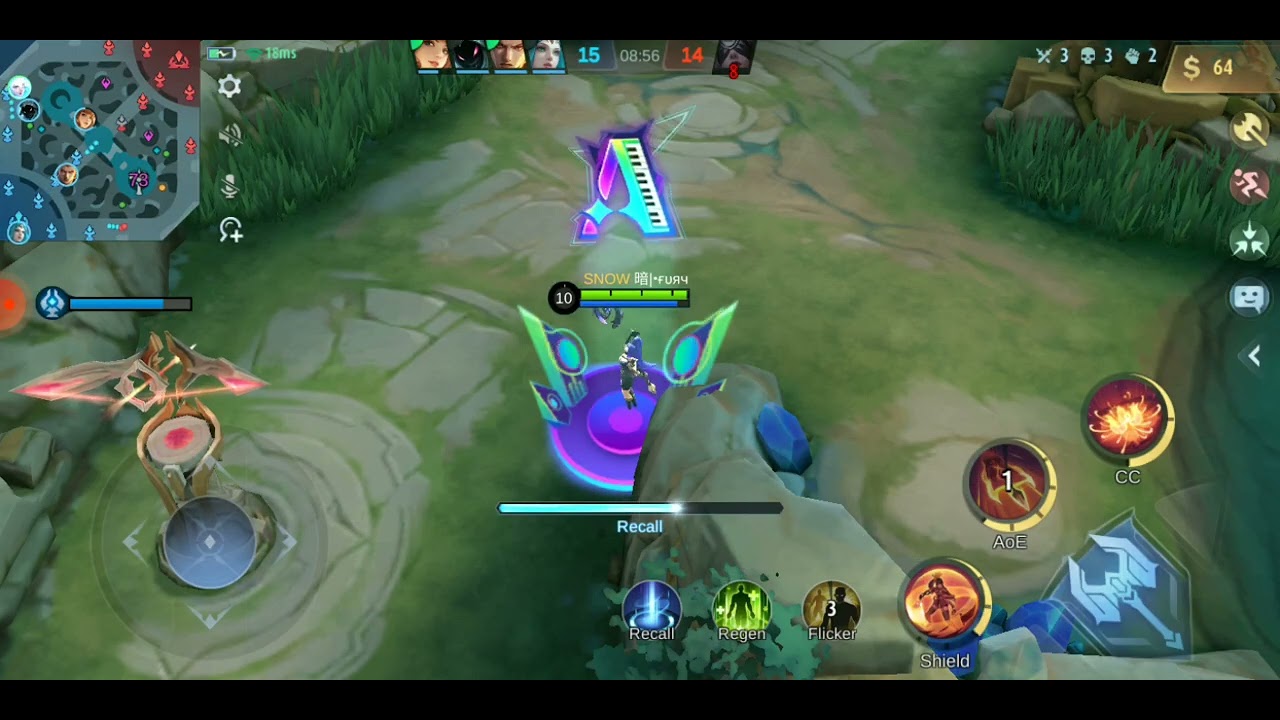 lakas ng aldousss...one hit hanabi...defeat!!! - YouTube