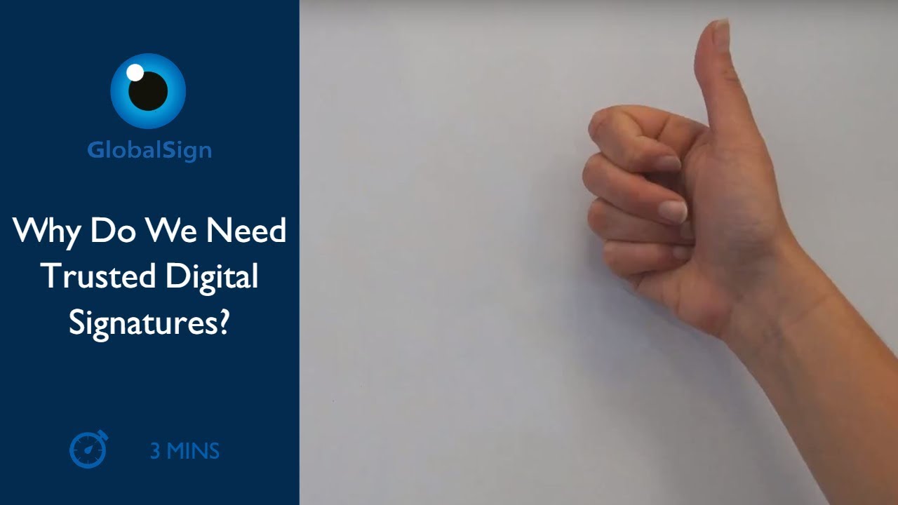 Why Do We Need Trusted Digital Signatures? - YouTube