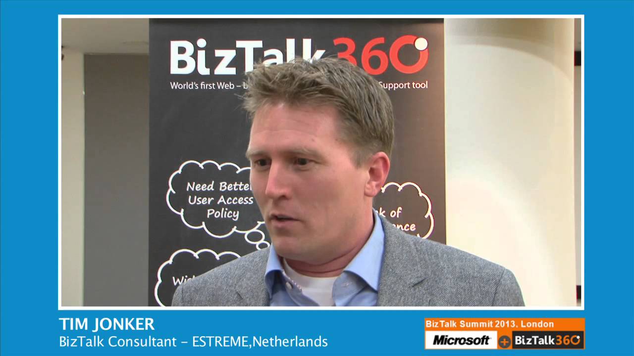 BizTalk Summit 2013 London event - Feedback from Tim Jonker - YouTube