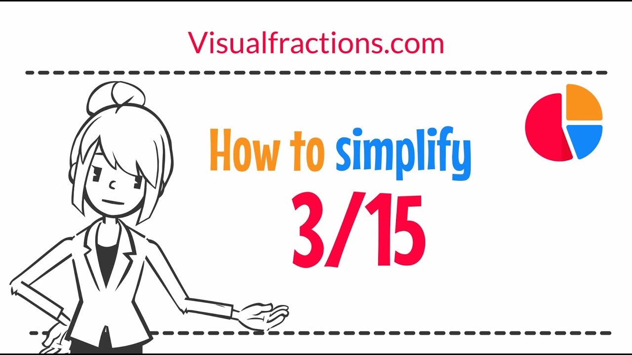 How to Simplify the Fraction 3/15 - YouTube