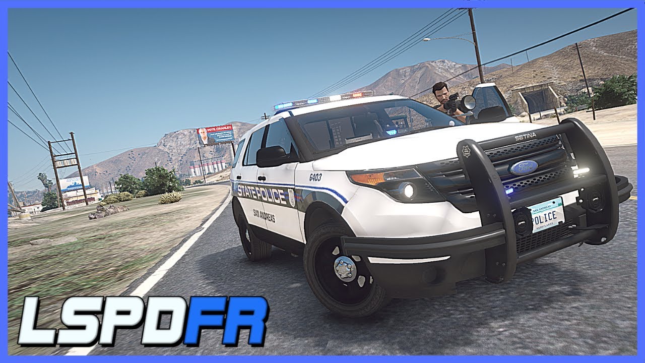 LSPDFR - Episode 72 - San Andreas State Police - YouTube