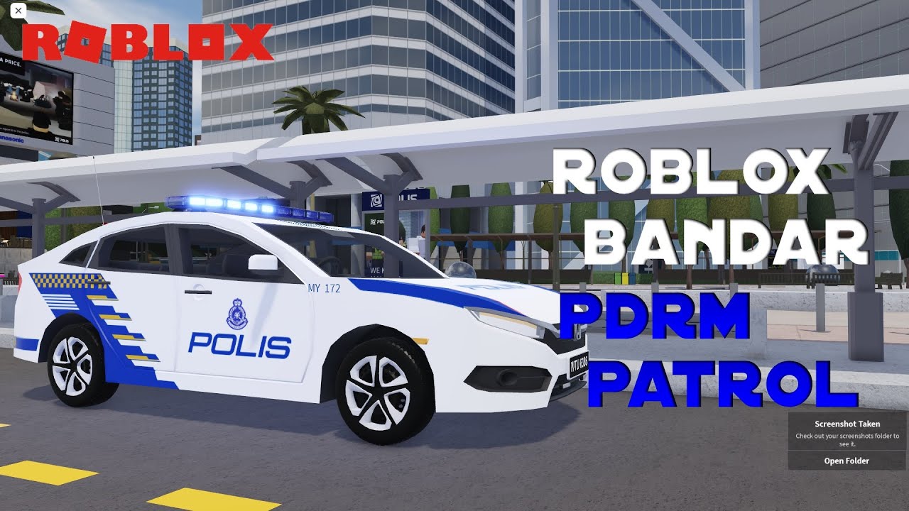 Roblox Bandar | PDRM Patrol | Ade Orang Awam Buat Fake Call - YouTube