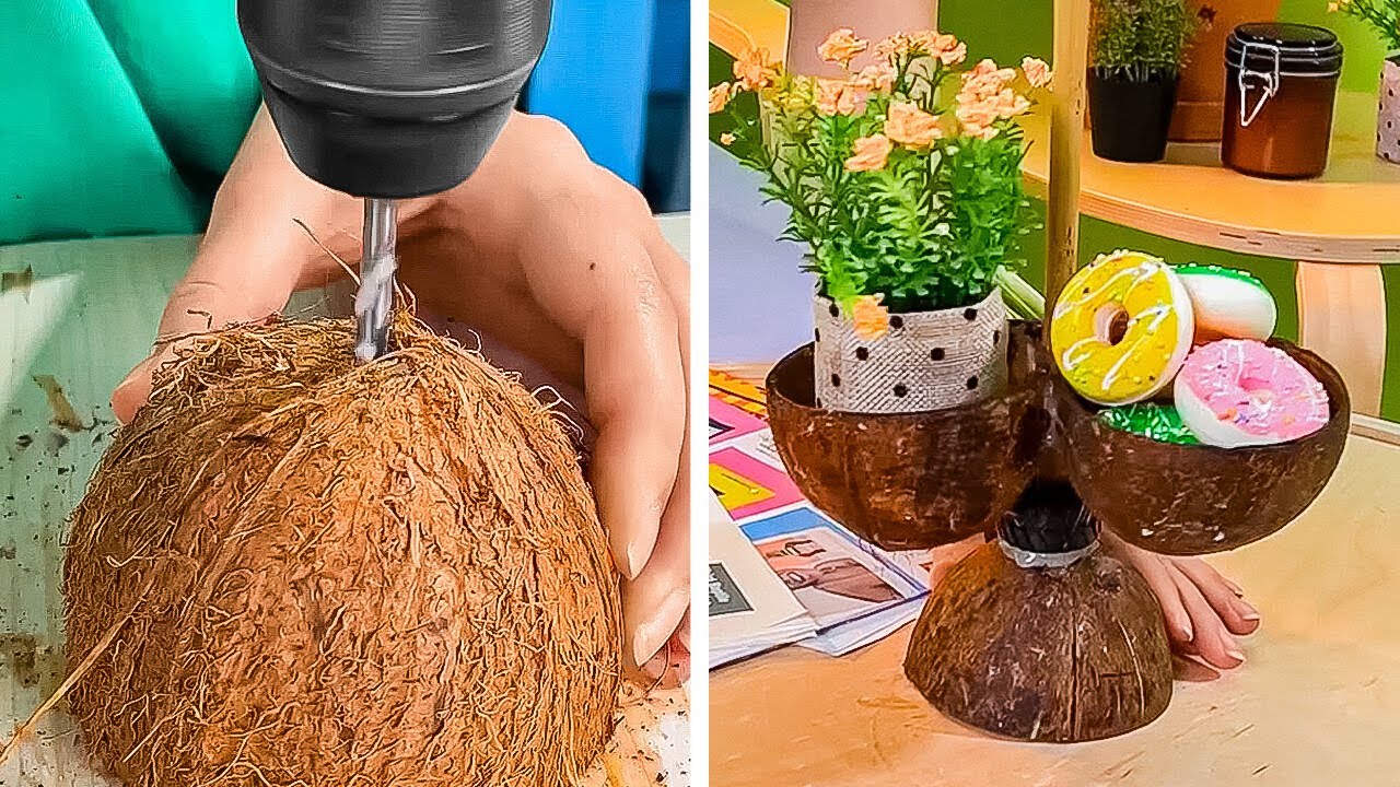 Cute Home Decorations Made Out Of Simple Materials - YouTube