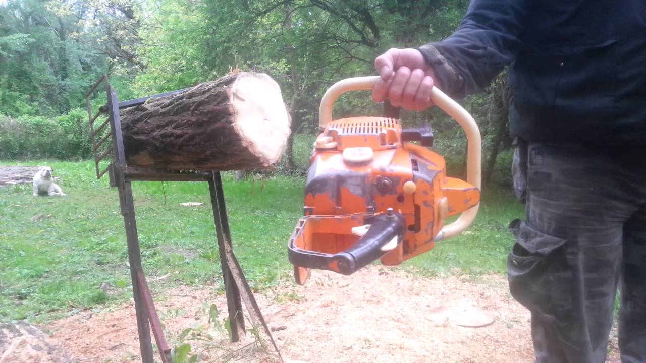 Zid Taiga 214 chainsaw - YouTube