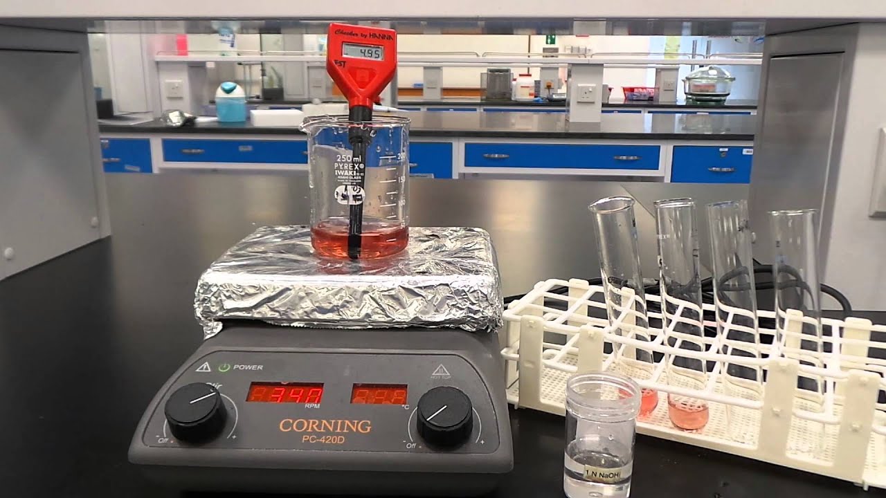 Anthocyanin as a pH indicator - YouTube