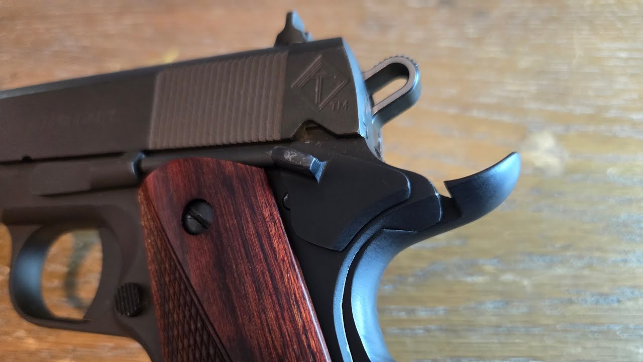 GI 1911 beavertail (Wilson Combat) - YouTube