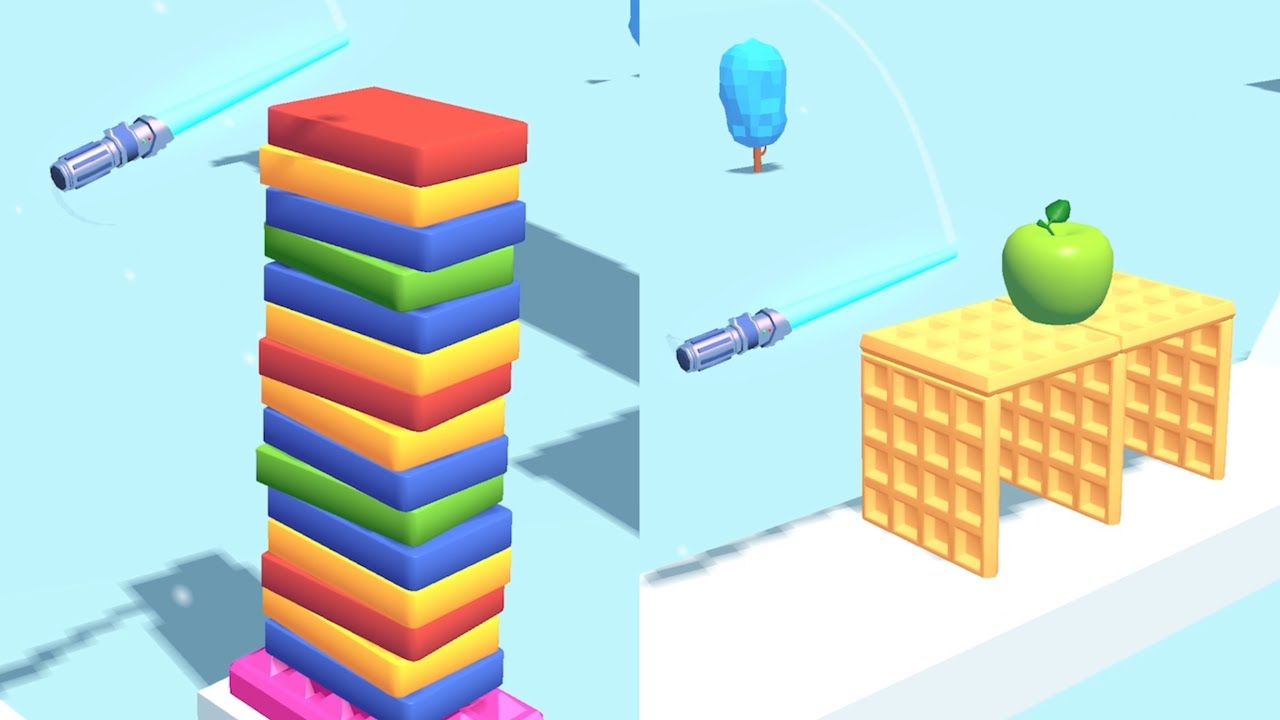 Slice Master! Very Satisfying And Relaxing ASMR Slicing Game - YouTube