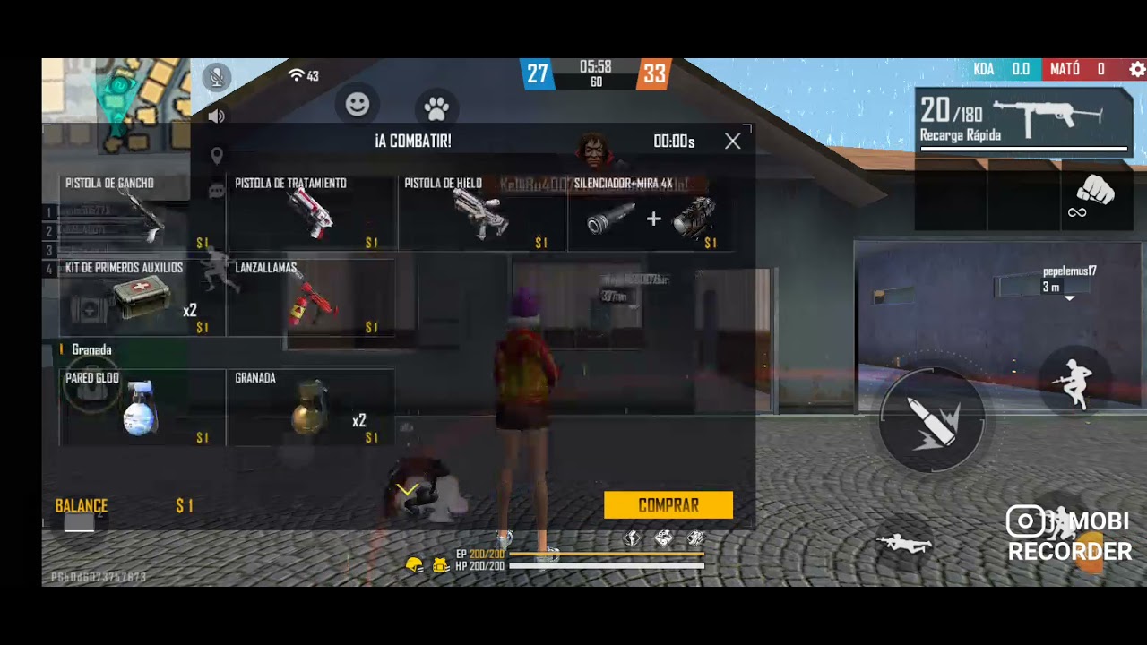 Jugamos gerra de titanes en free fire - YouTube