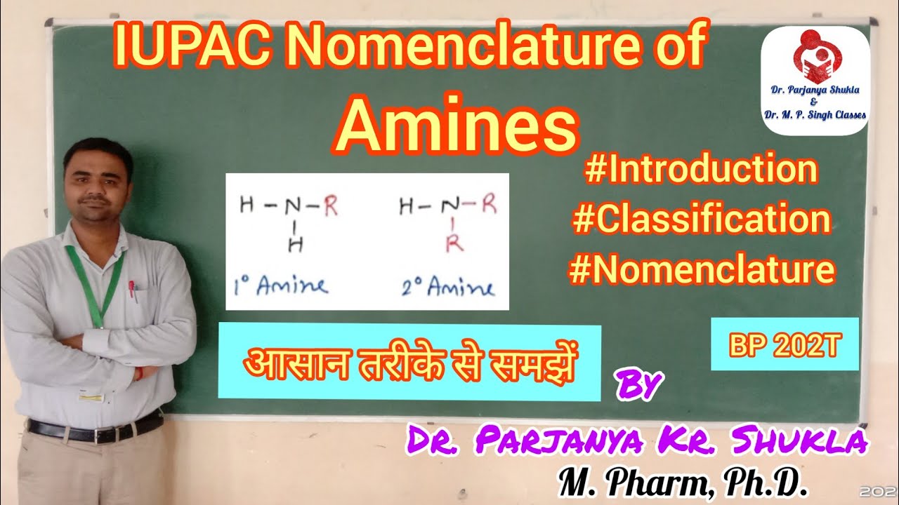IUPAC Nomenclature of Amines | Introduction, Classification, Common ...