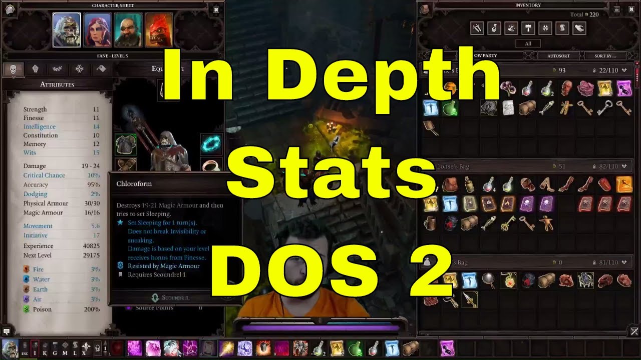 DOS 2 In Depth Stats looks (Attributes) - YouTube