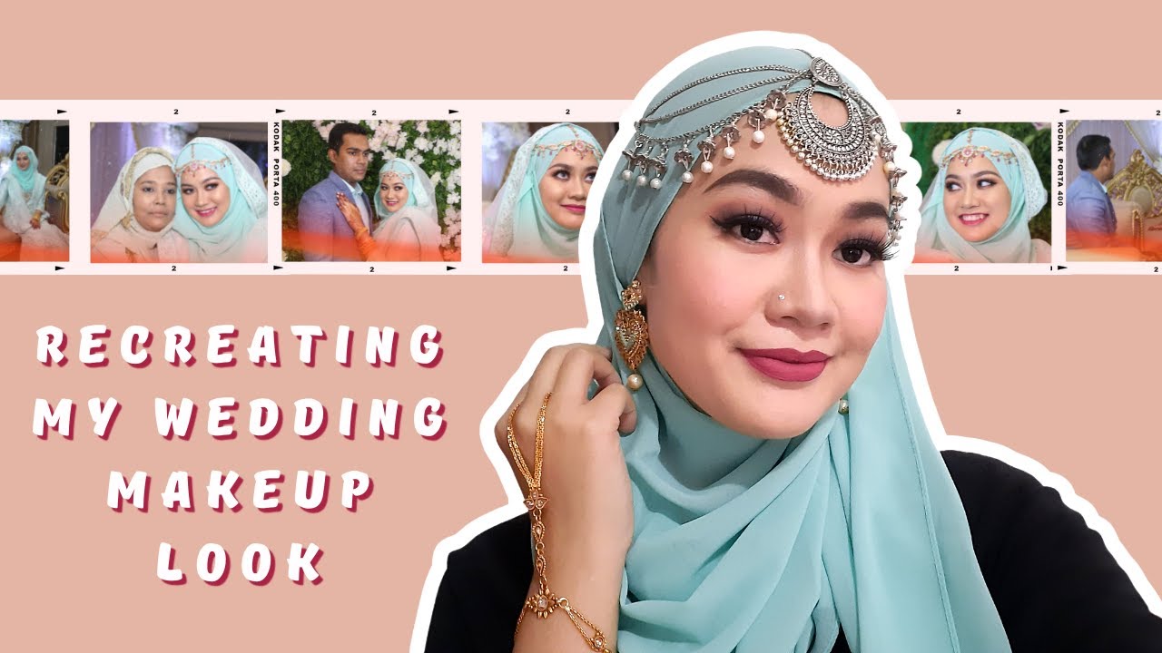 Recreating My Wedding Makeup Look Youtube