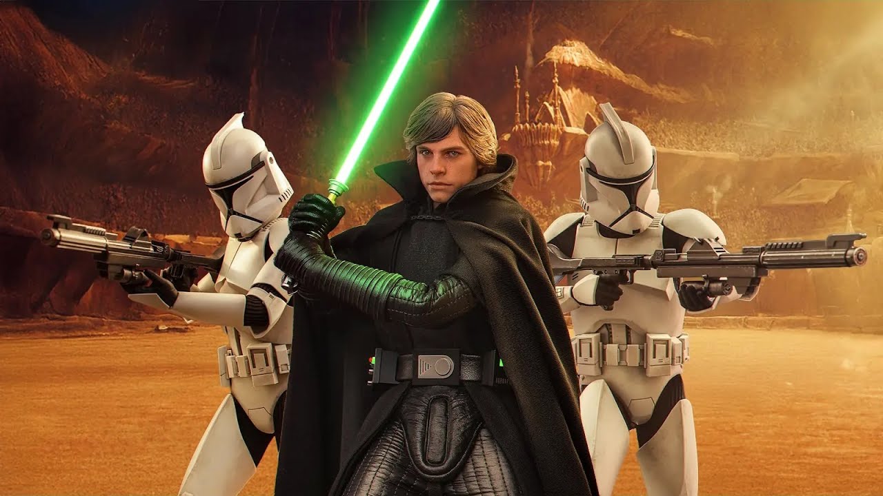 What If Grand Master Luke (EU) Time Traveled to Geonosis - YouTube