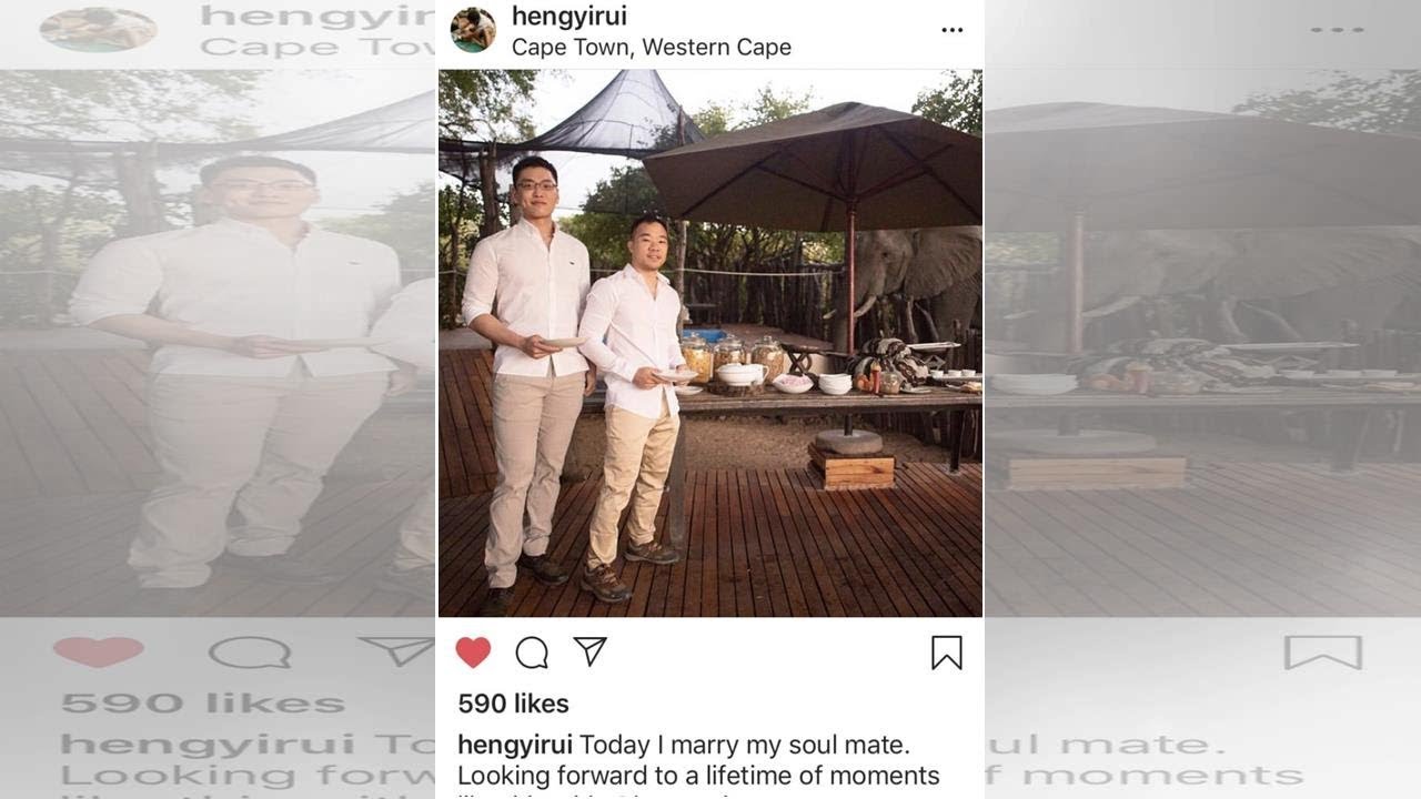 BREAKING: Lee Hsien Yang’s son Li Huanwu marries boyfriend Heng Yirui ...