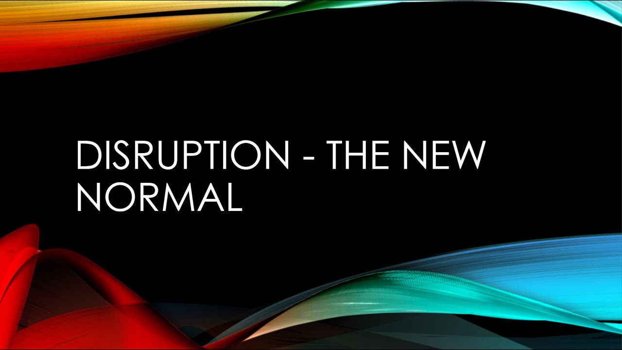 Disruption - The New Normal: HR engages millennials to improve Work ...
