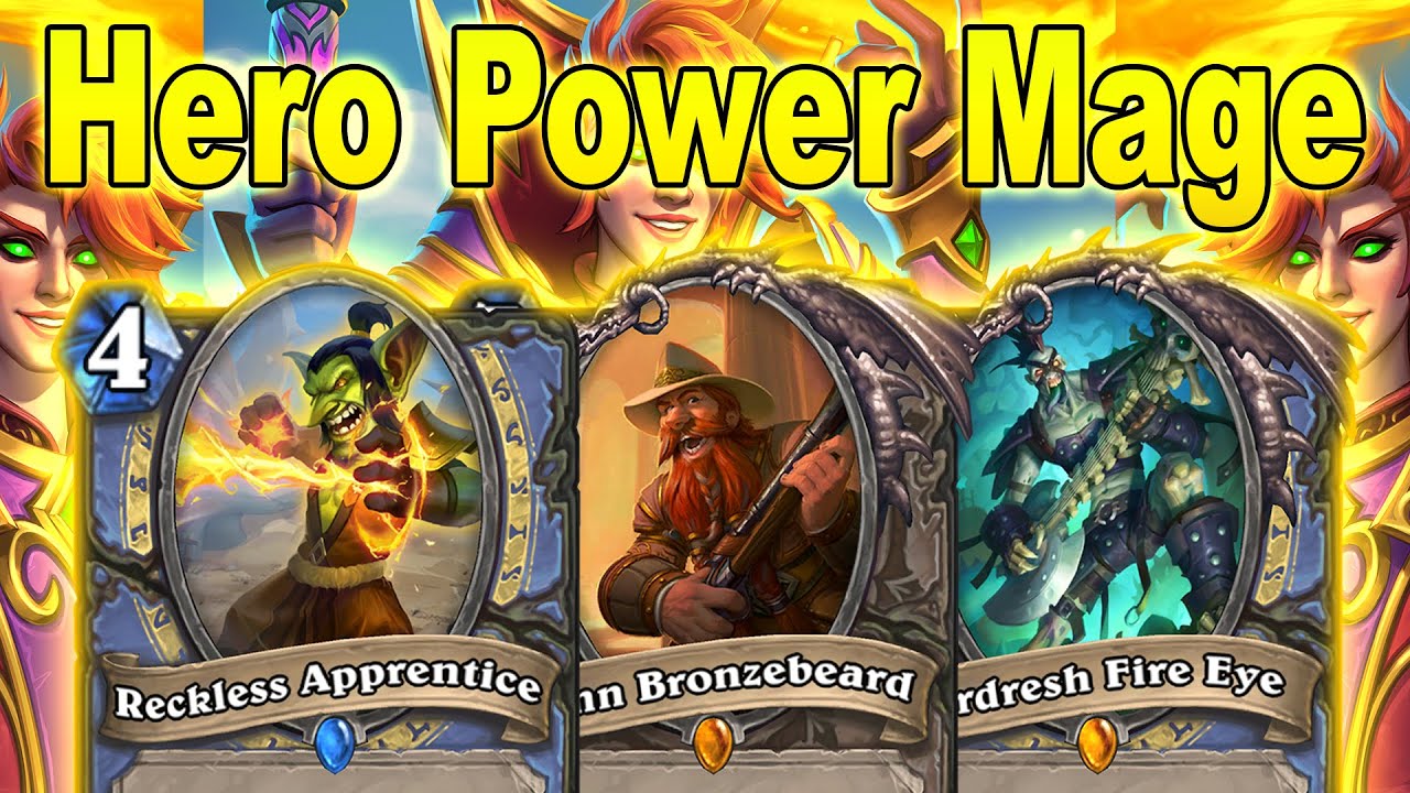 Hero Power Mage Is The Best Deck To Play Before The Mini-Set! Castle ...