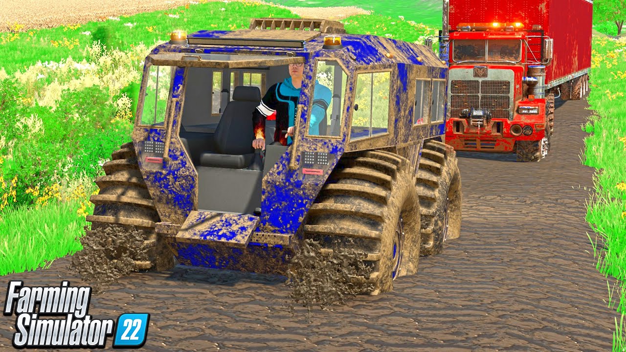 DRIVING ALL-TERRAIN VEHICLE IN MUD PIT! | CAN WE MAKE BILLIONS? FARMING ...