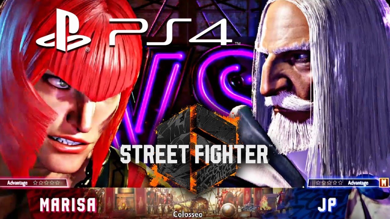 Street Fighter 6 PS4 MARISA VS JP High Level Gameplay🔥 - YouTube