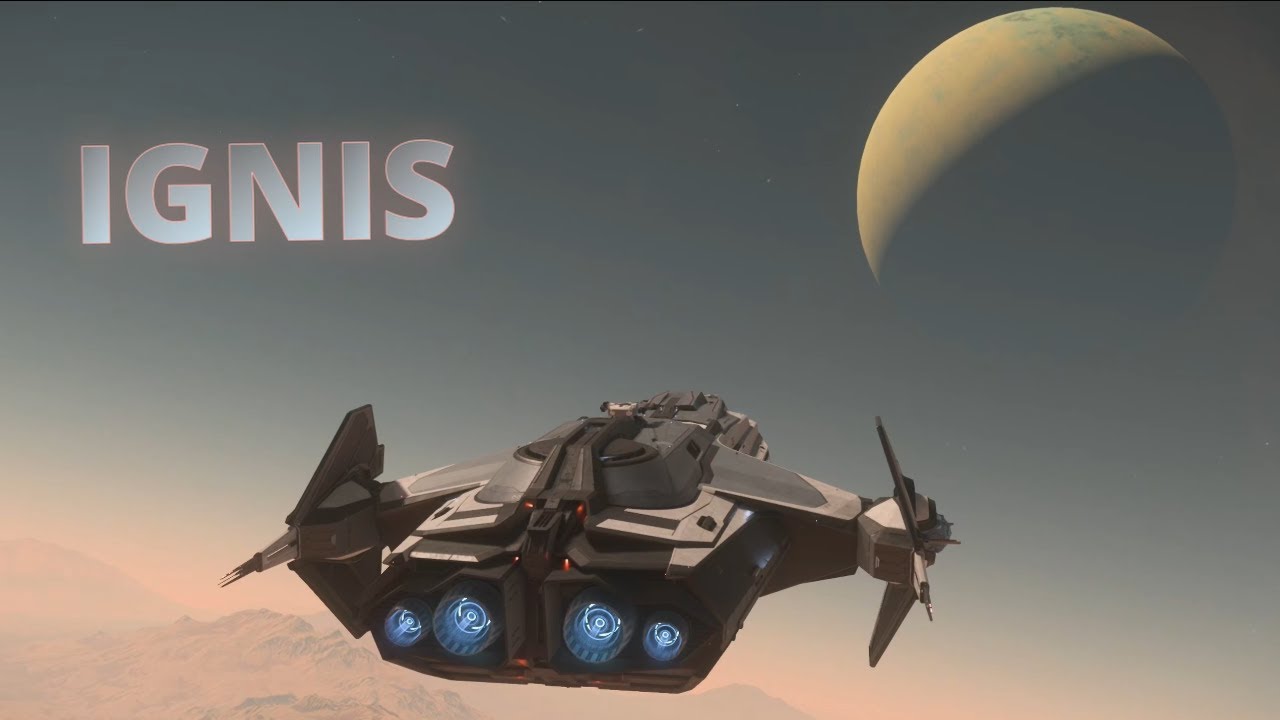 Ignis, a Moon of Pyro V - Exploration - Star Citizen - YouTube