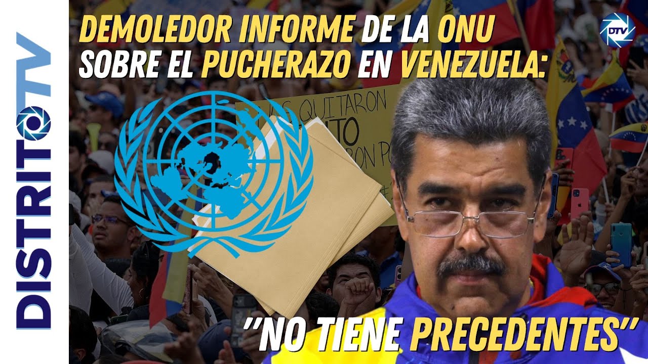 🔴El demoledor informe de la ONU sobre el pucherazo en Venezuela🔴No ...