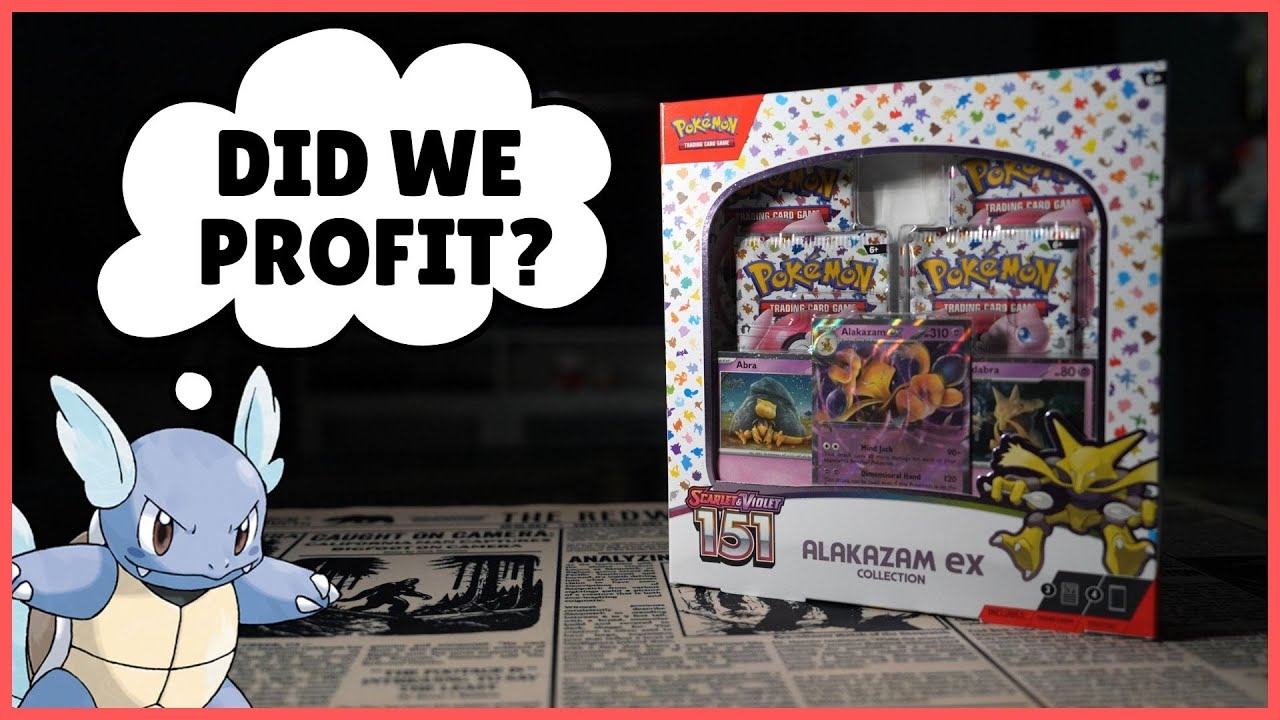 Alakazam EX Collection Box: Pokémon Pack Rips & Value Breakdown! - YouTube