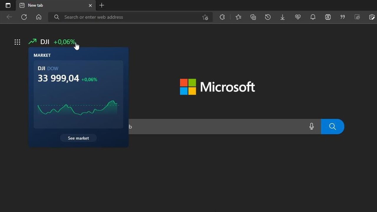 Microsoft bring notification alerts to the Edge New tab page Weather ...