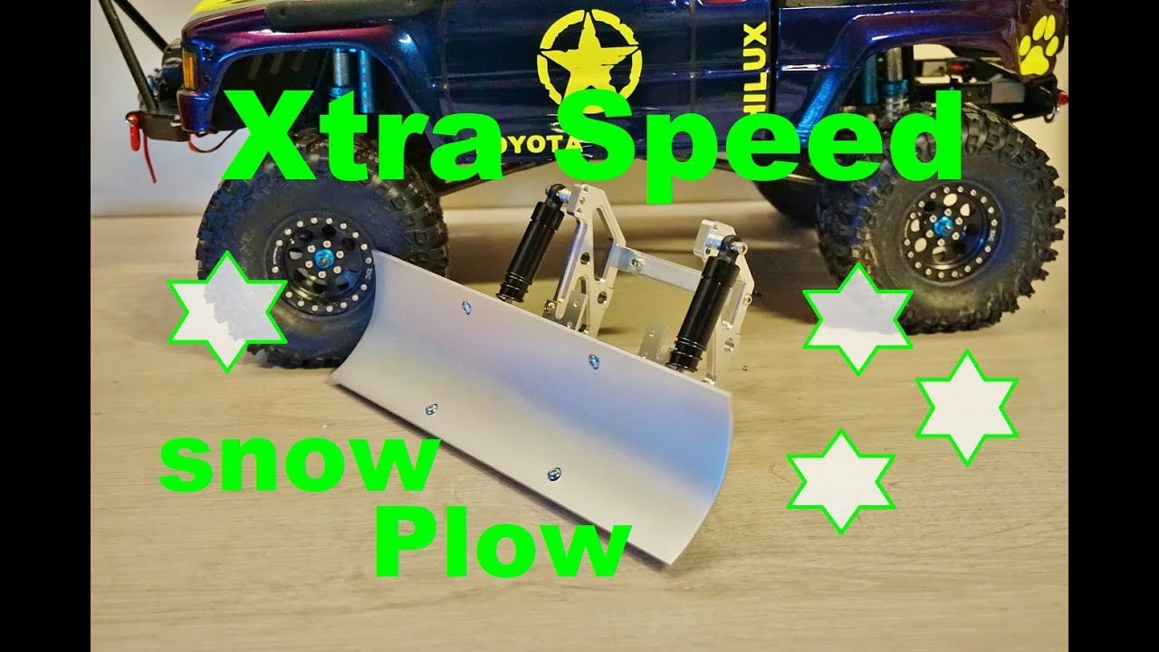 Xtra Speed Aluminium Snow Plow Blade - YouTube