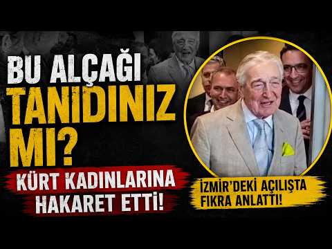 Rahmi Koç, İzmir’de holdingin yeni hastanesinin açılışında Kürt kadınlarına hakaret etti!