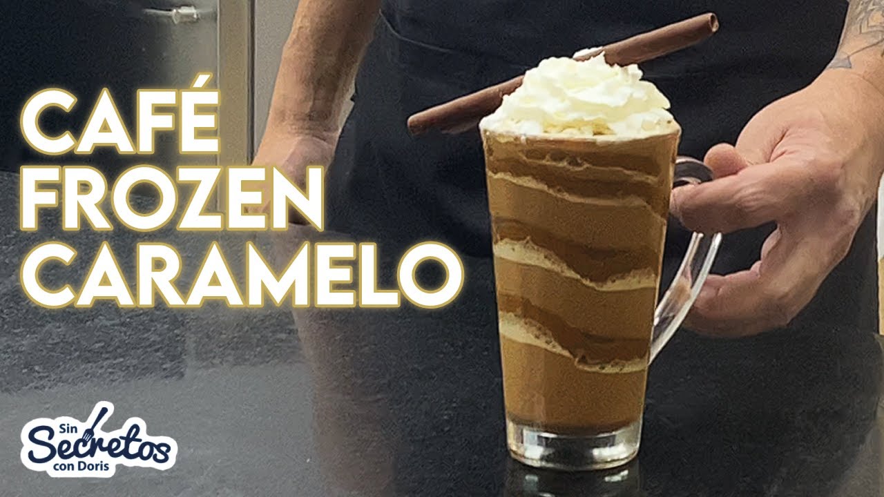 Café Frozen Caramelo - RÁPIDO Y REFESCANTE - YouTube