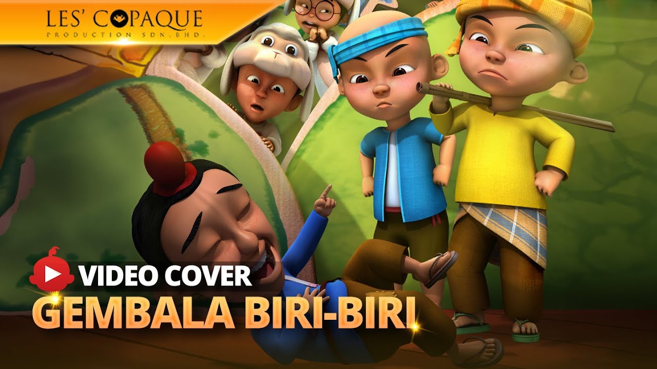 Upin & Ipin - Pengembala & Biri-Biri (Top Cover Video) - YouTube