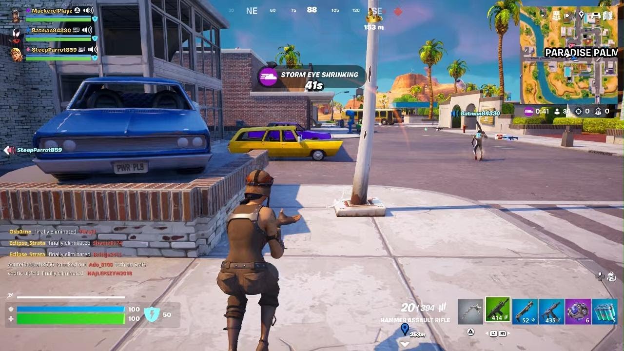 FINDING THE MYTHIC MK-SEVEN PART 1 (FORTNITE) - YouTube