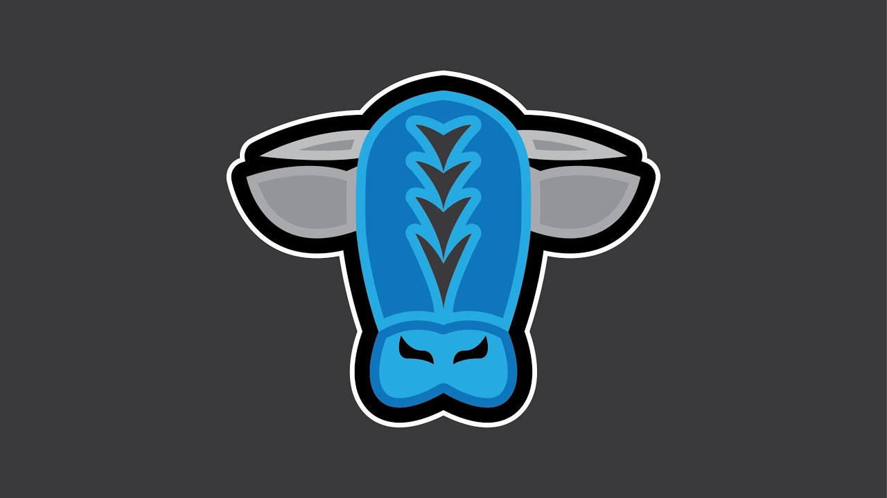 COW MASCOT LOGO DESIGN // MASCOT LOGO // ILLUSTRATOR TUTORIAL - YouTube