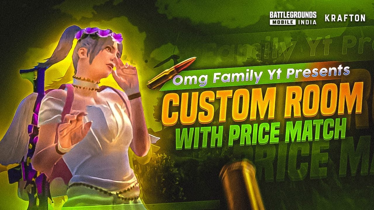 Bgmi Custom Room Match Live | Custom Live | Giveaway #custom #bgmitamil ...