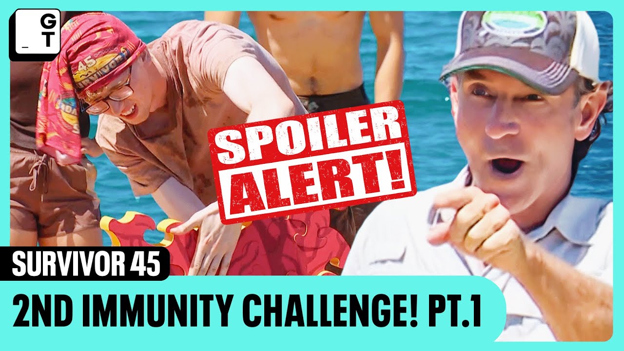 SURVIVOR 45 | SECOND IMMUNITY CHALLENGE Pt. 1 | S45 E2 - YouTube