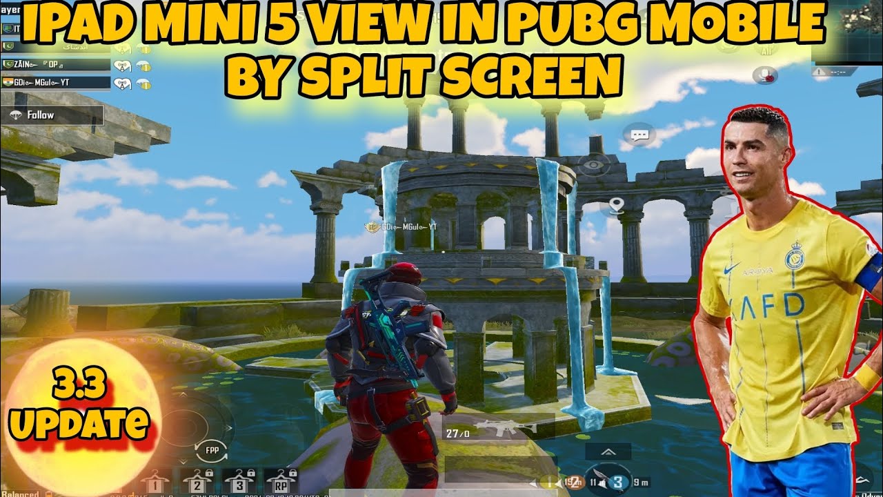 IPAD VIEW 3.3 BY SPLIT SCREEN PUBG MOBILE NEW UPDATE 3.3 WORKING 💯 ...