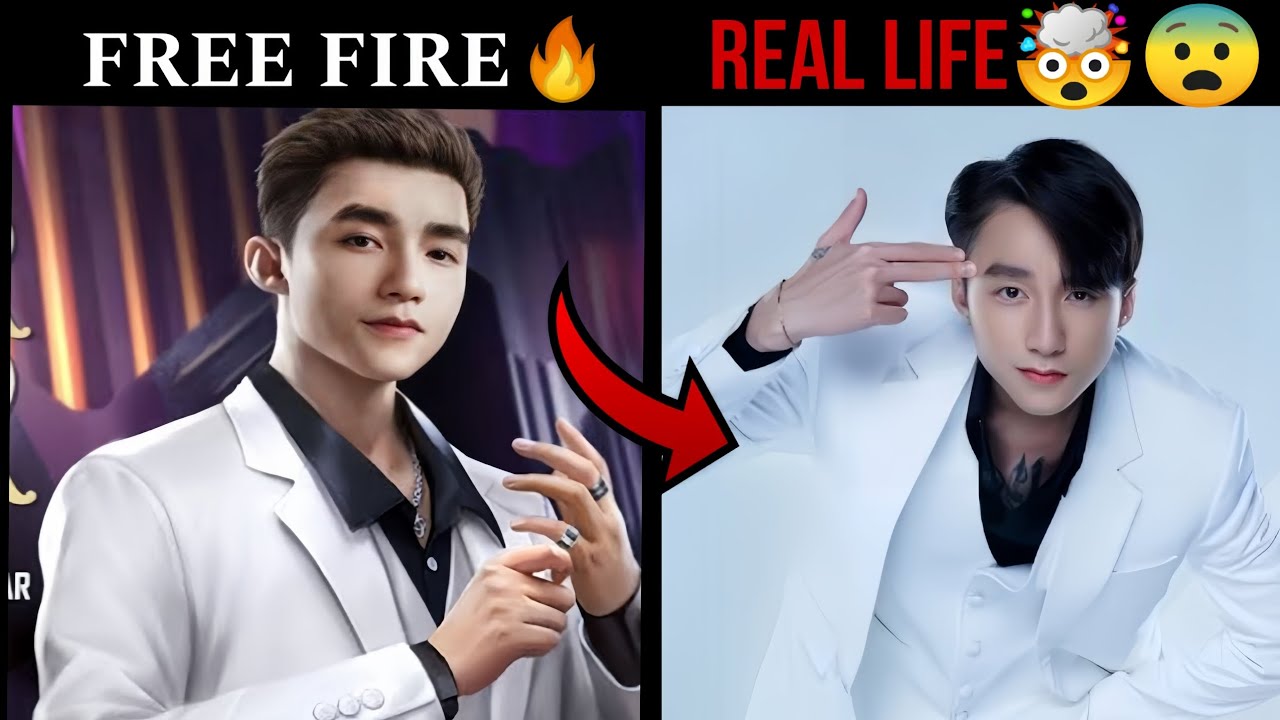 Free Fire characters in real life 😱 | all FF characters in real Dare ...