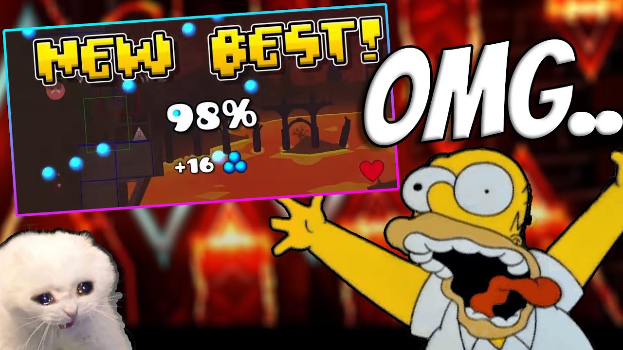 The Worst 98% Death in Geometry Dash - GD News #132 - YouTube